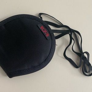 Tumi | Bags | Tumi Travel Accessories Black Out Eye Mask Sleeping Red ...